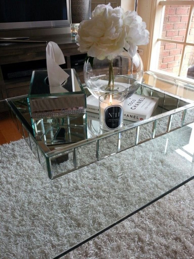 Top Glass Coffee Table Styling and Decoration Ideas for 2019